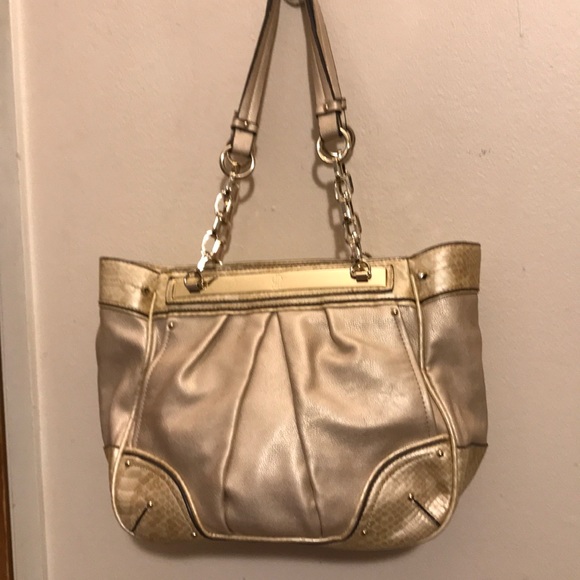 Jennifer Lopez | Bags | J Lo Jennifer Lopez Bag In Gold On Gold ...